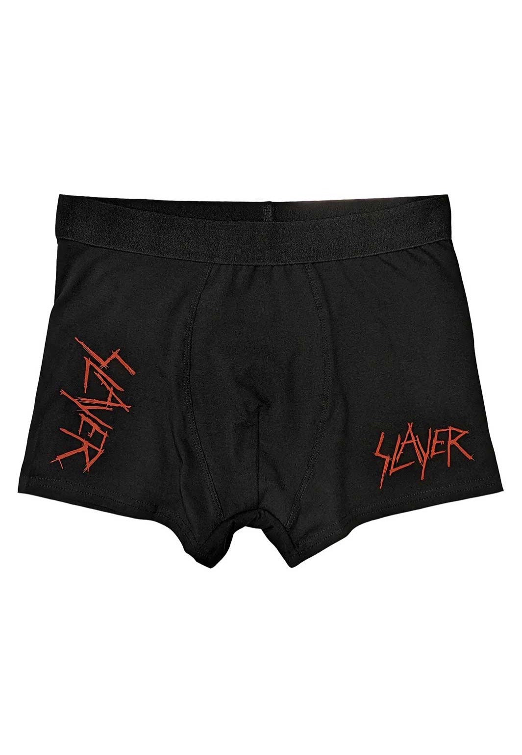 Slayer - Scratchy Logo - Boxershorts | Impericon