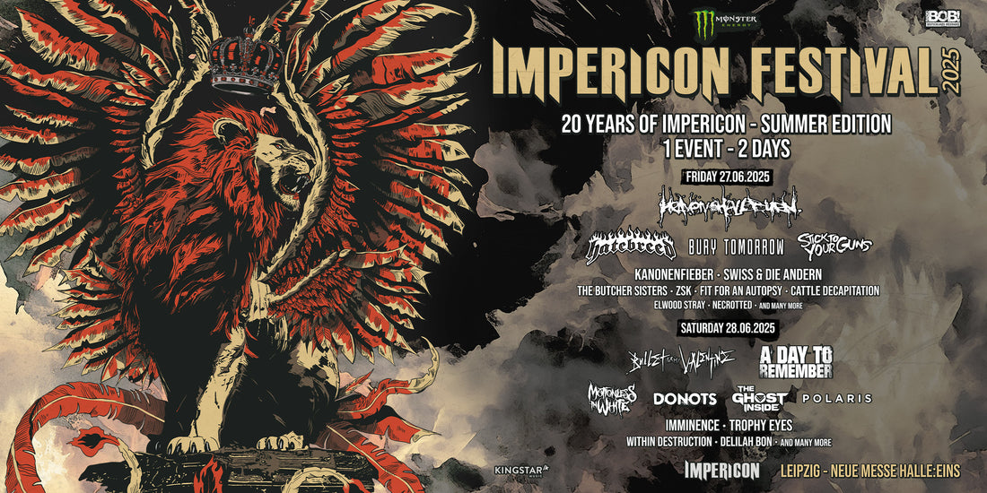 IMPERICON Festival 2025: Six New Bands Added To The Line-Up!
