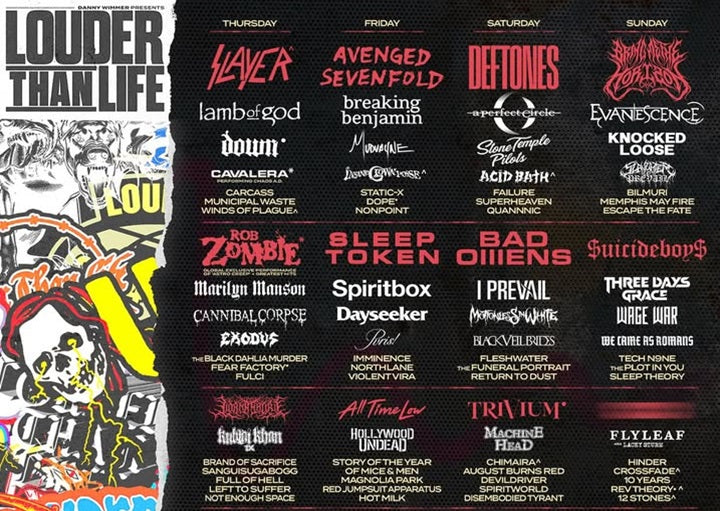 Louder Than Life Announces Insane Lineup For 2025!