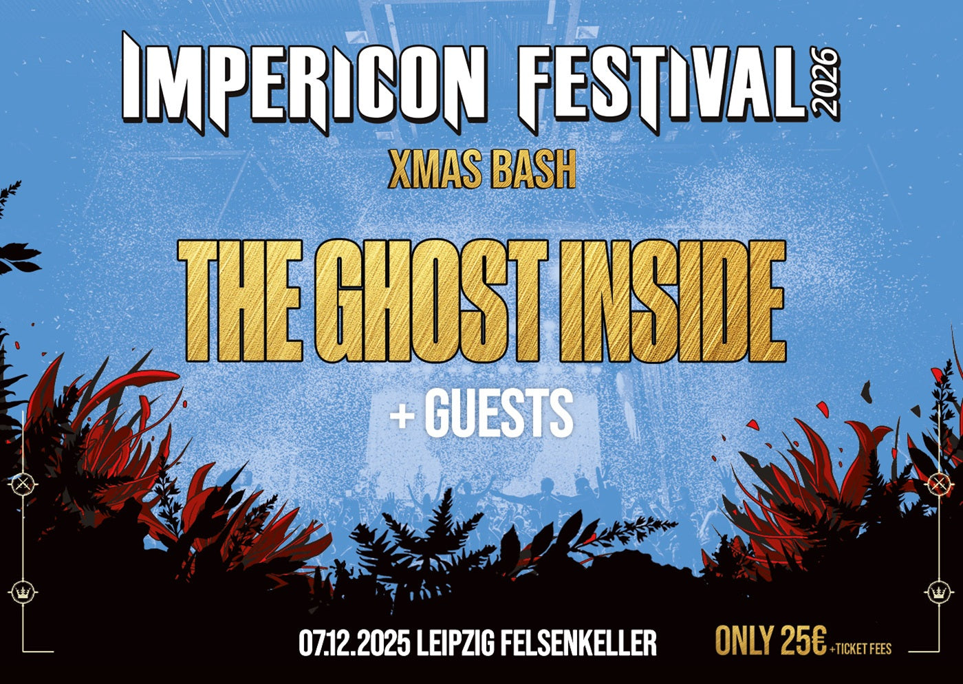 Impericon X-Mas Bash with The Ghost Inside in December 2025!