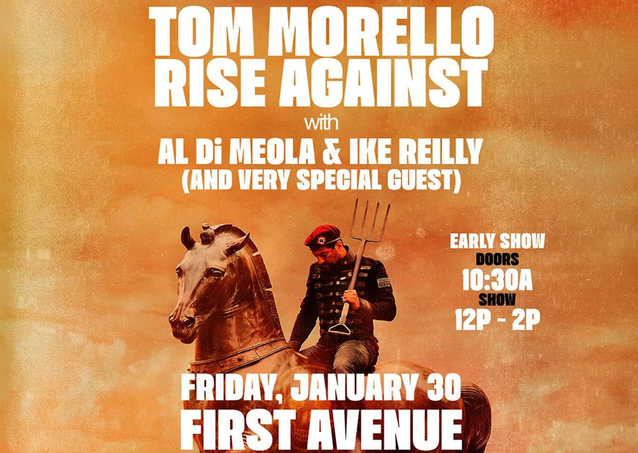 Rise Against & Tom Morello: Solidarity Concert with Donations to Famil
