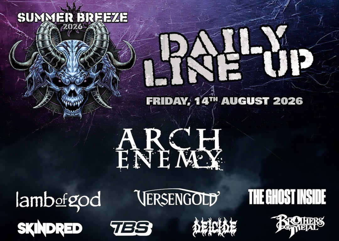 Summer Breeze 2026: Daily Lineup Schedule Announced