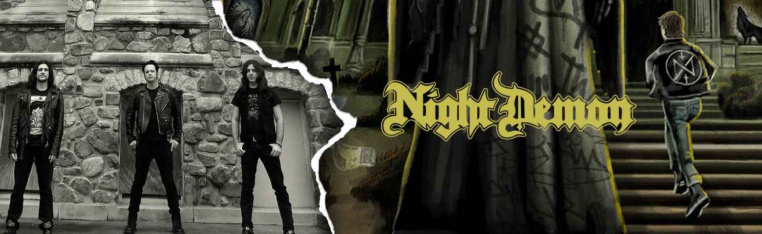 Night Demon Merch - Shirts, Vinyl & More | Impericon