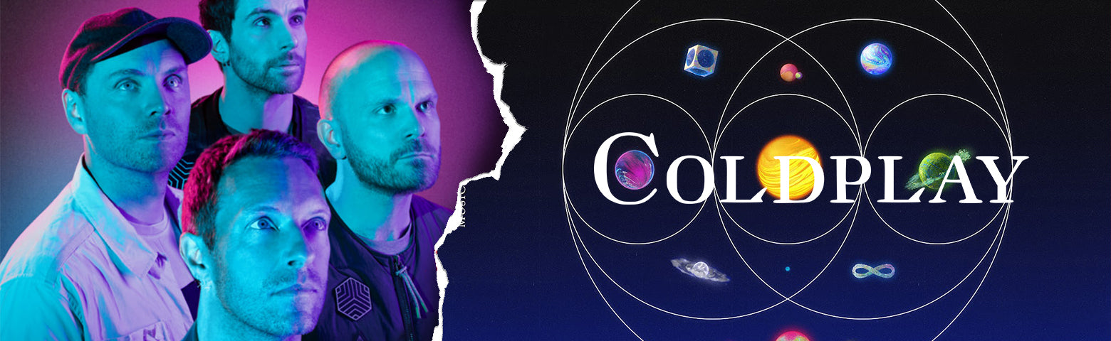 Coldplay Merch - Shirts, Vinyl & More | Impericon