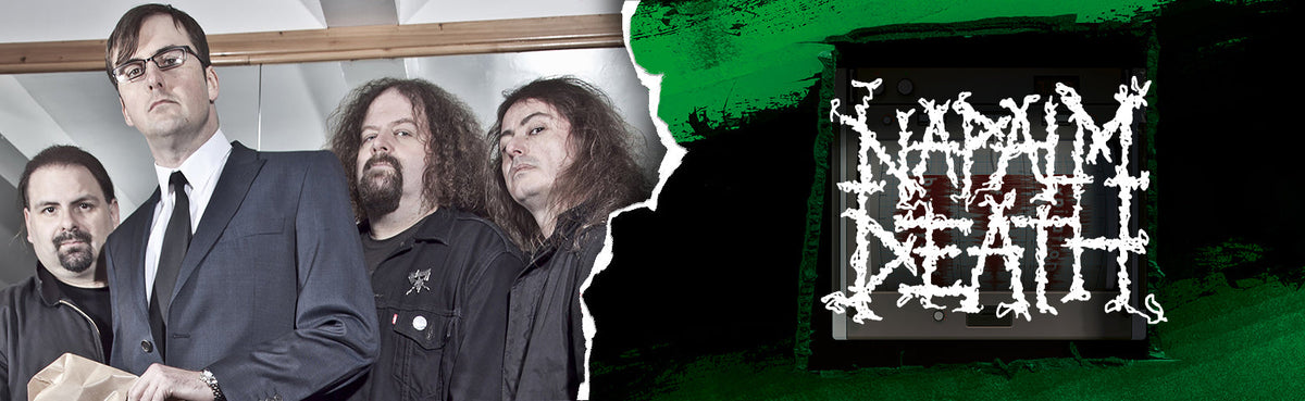Napalm Death Merch - Shirts, Hoodies & Vinyl | Impericon