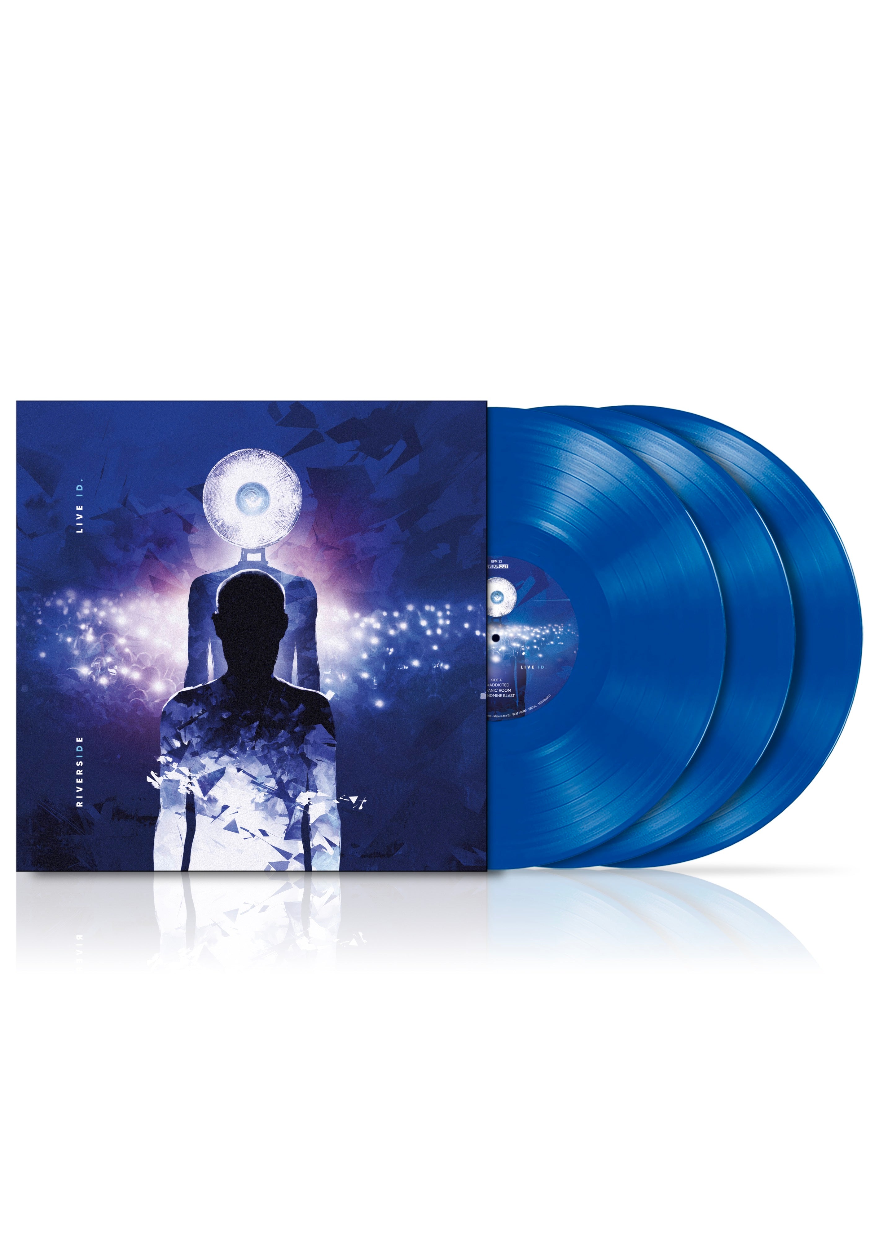 Riverside - Live ID. Blue Indie Exclusive - 3 Colored Vinyl | Impericon