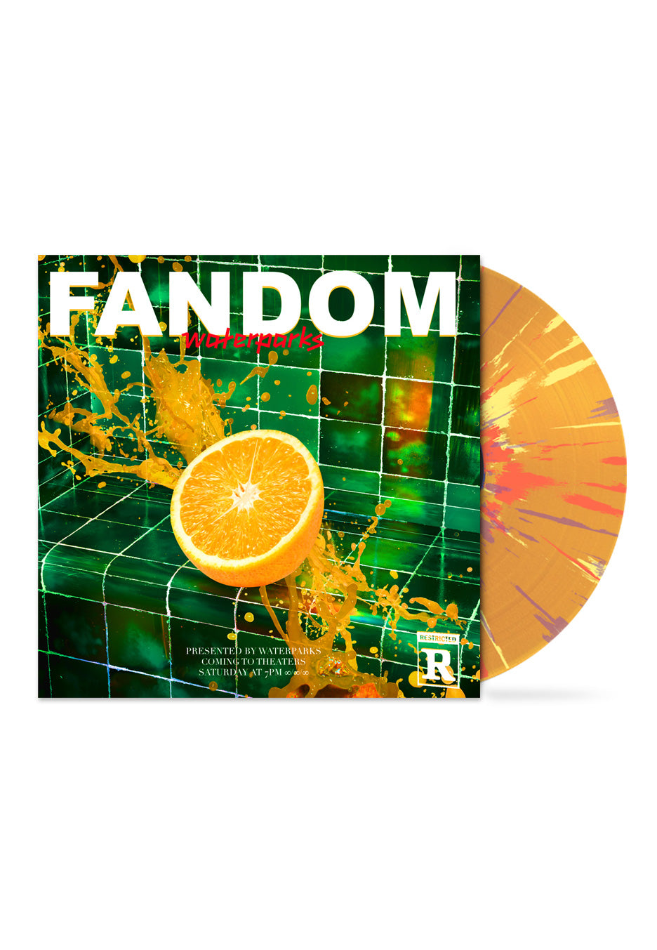 Waterparks - FANDOM Orange w/ Red/Yellow/Purple - Splattered Vinyl ...