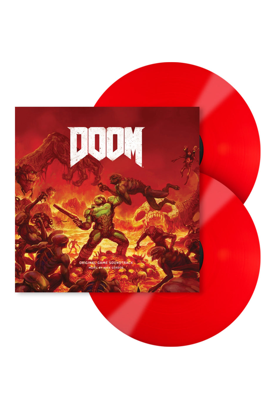 Doom - Original Game Soundtrack (Mick Gordon) Red - Colored 2 LP ...