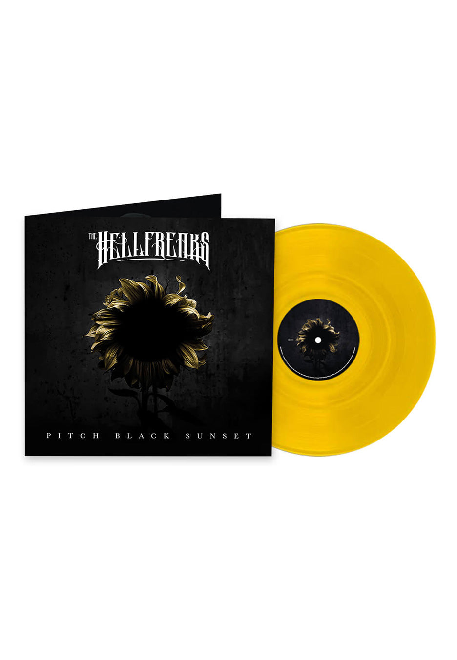 The Hellfreaks - Pitch Black Sunset Ltd. Sun Yellow - Colored Vinyl ...