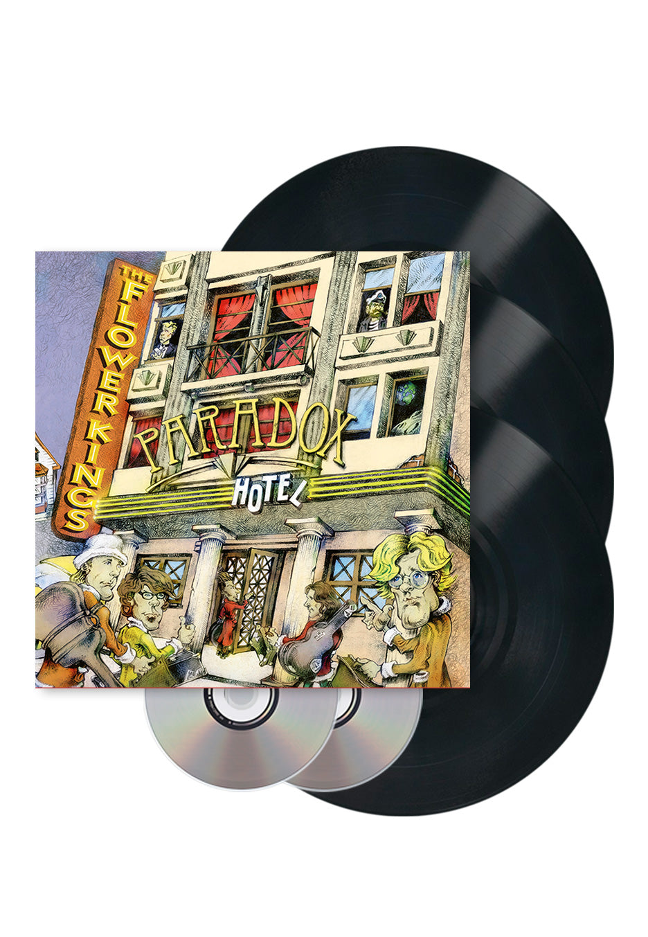 The Flower Kings - Paradox Hotel (ReIssue 2023) - 3 Vinyl + 2 CD ...