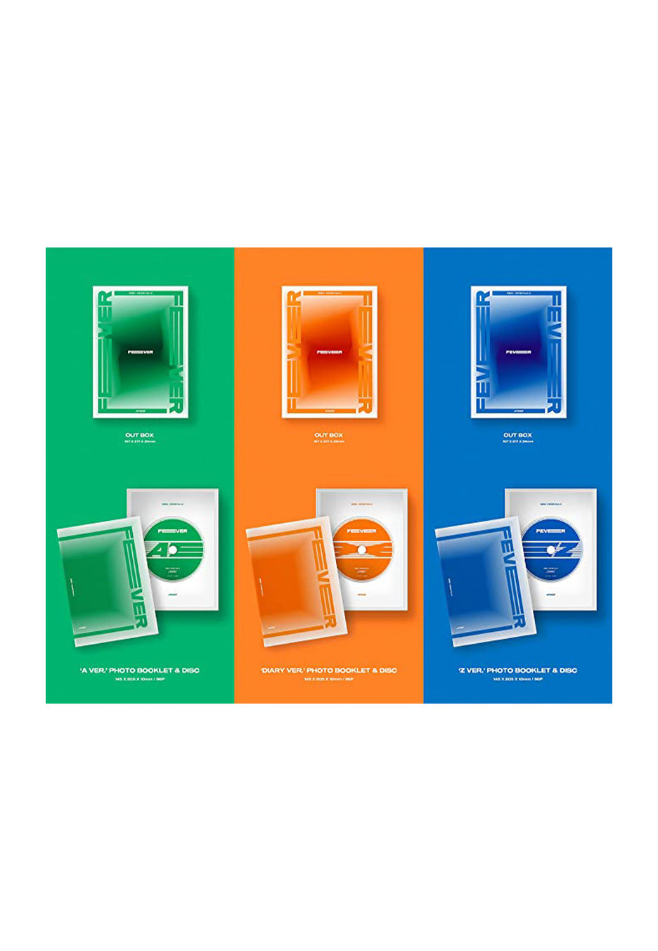 Ateez - Zero: Fever Part.3 (6th Mini Album) - CD | Impericon