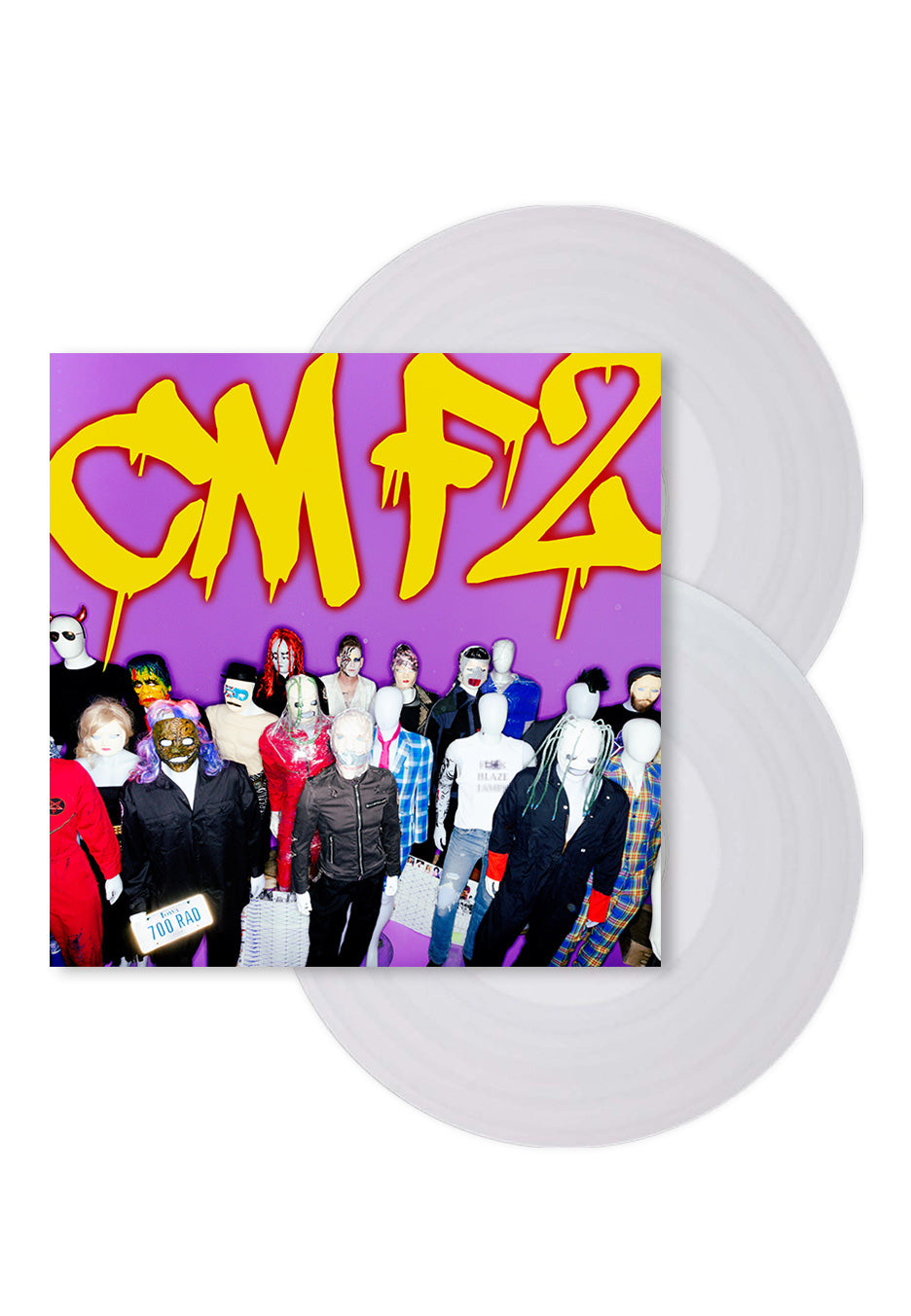 Corey Taylor - CMF2 Translucent Milky Clear - Colored 2 Vinyl | Impericon