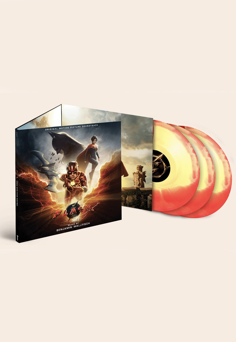 The Flash - The Flash OST (Benjamin Wallfisch) Red/Yellow - Colored 3