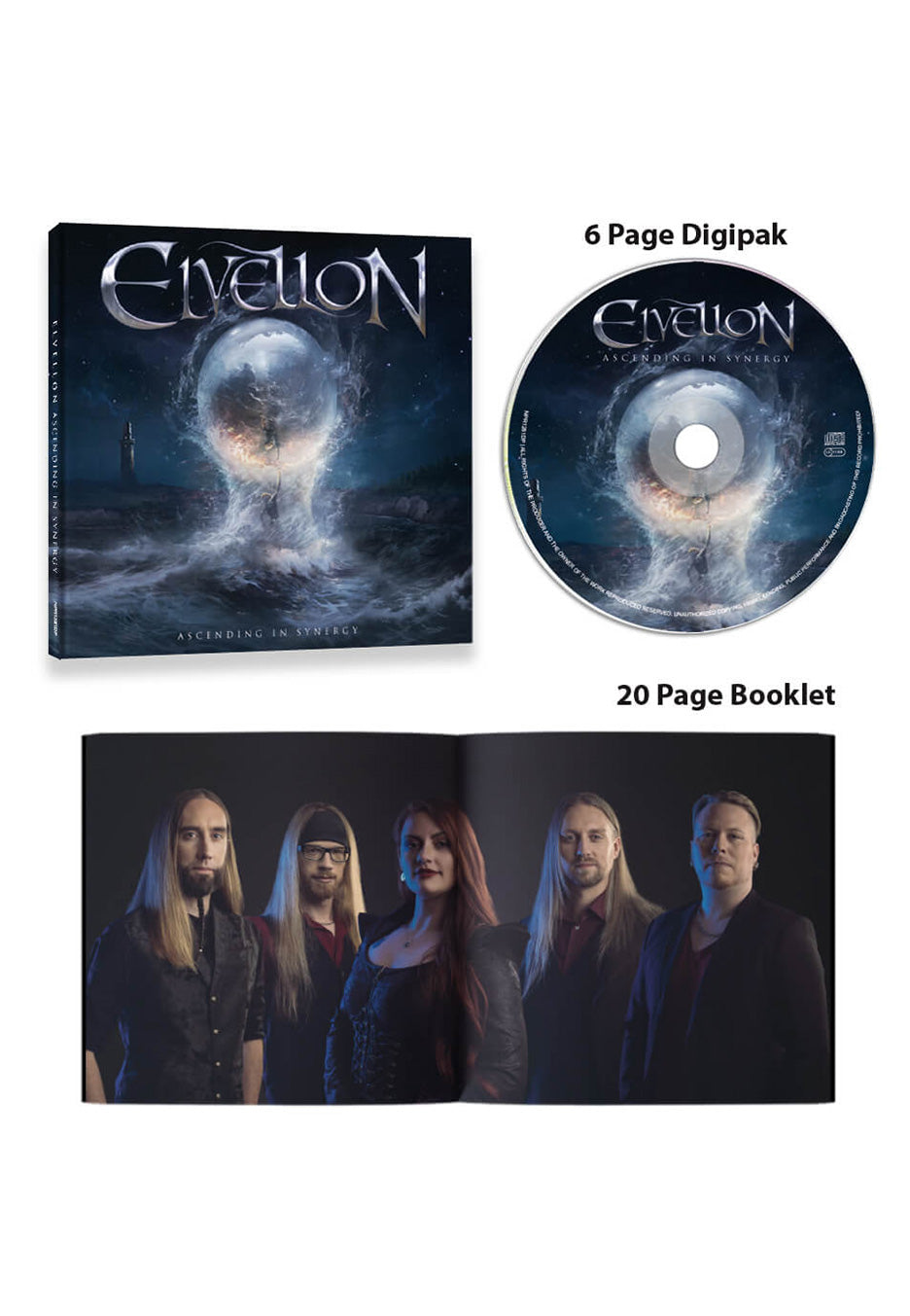 Elvellon - Ascending In Synergy - Digipak CD | Impericon