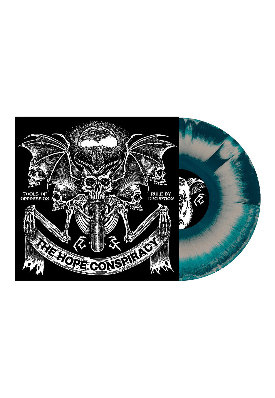 Hope Conspiracy - Tools Of Oppression / Rule By Deception Ltd. Silver/