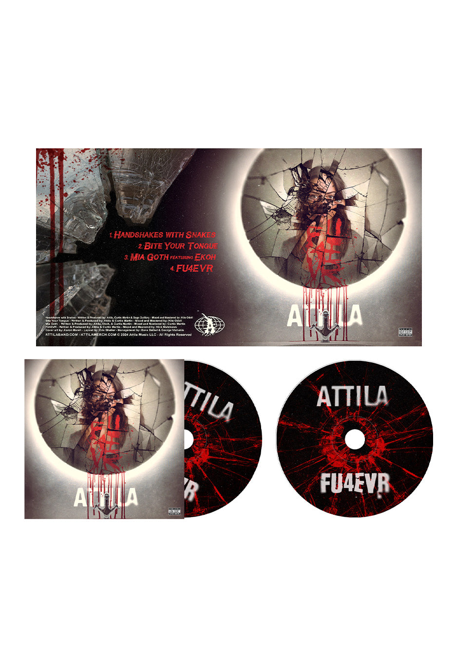 Attila - FU4EVR - CD | Impericon