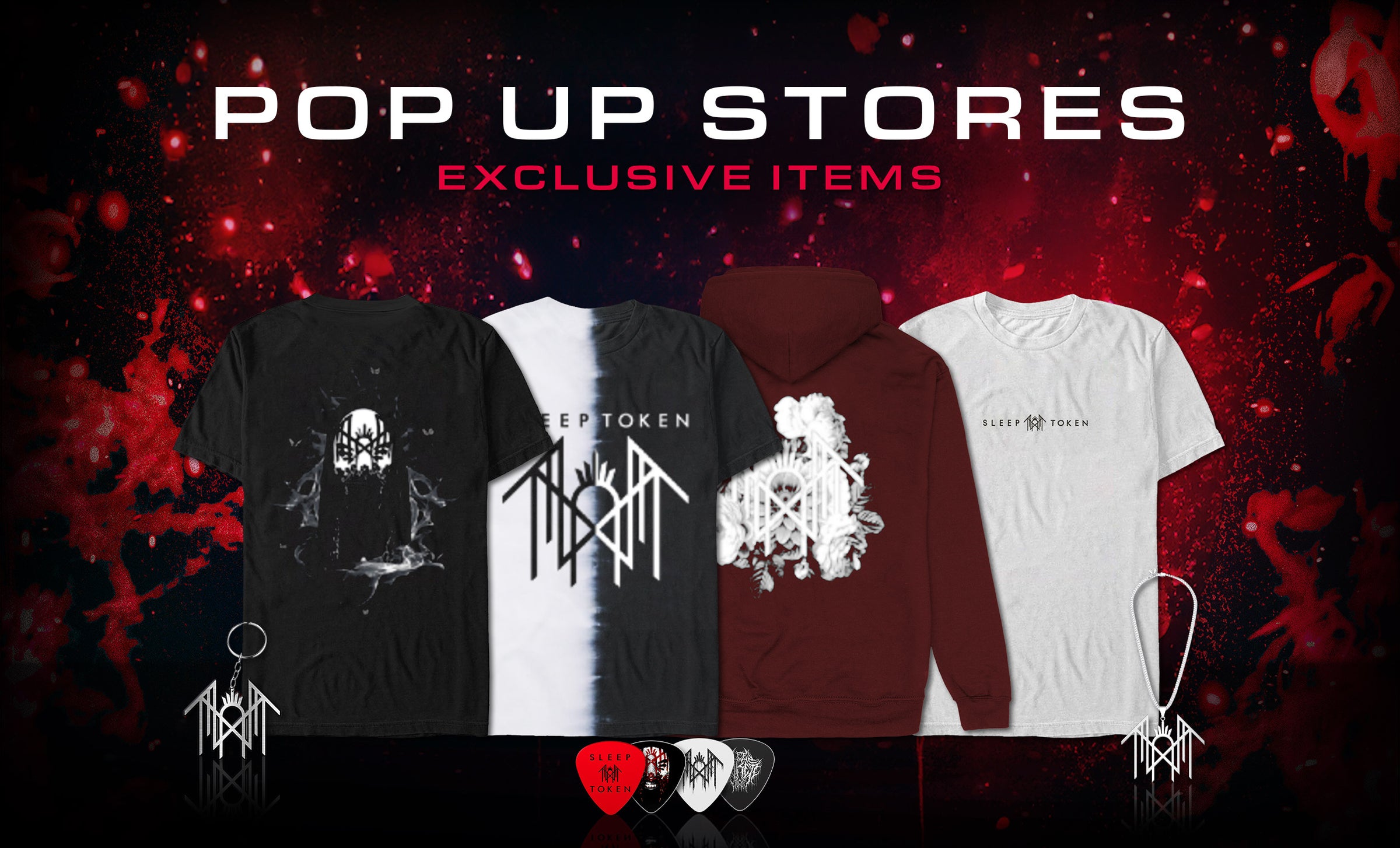 Sleep Token Pop-Up Stores - Obtain Exclusive Merch | Impericon