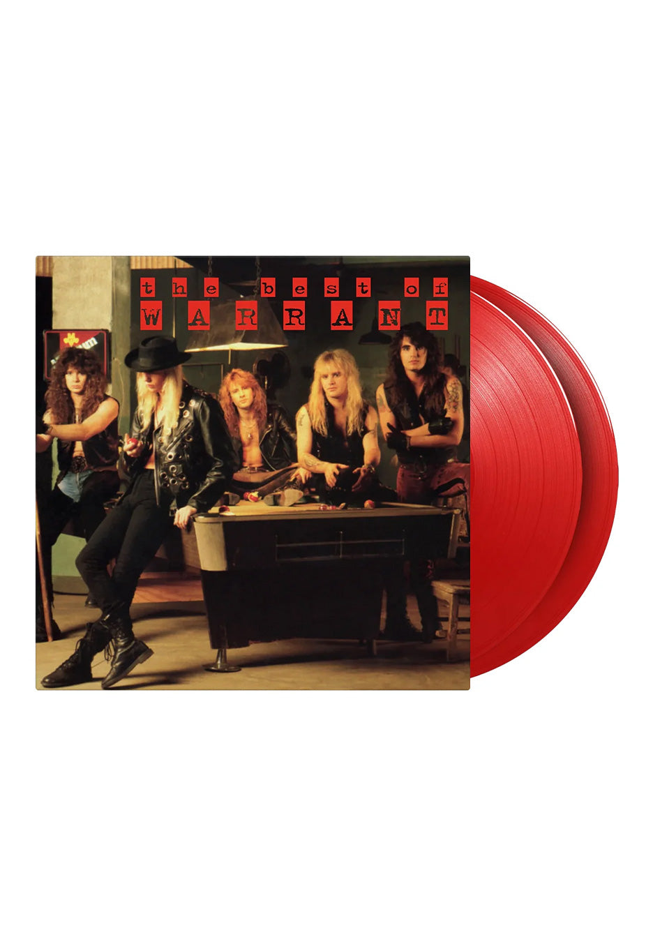 Warrant The Best Of Warrant Ltd. Red - Colored 2 Vinyl | Impericon