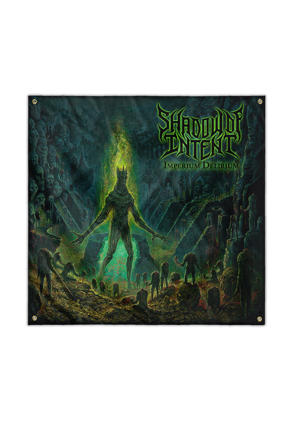 Shadow Of Intent - Imperium Delirium Cover - Flag | Impericon
