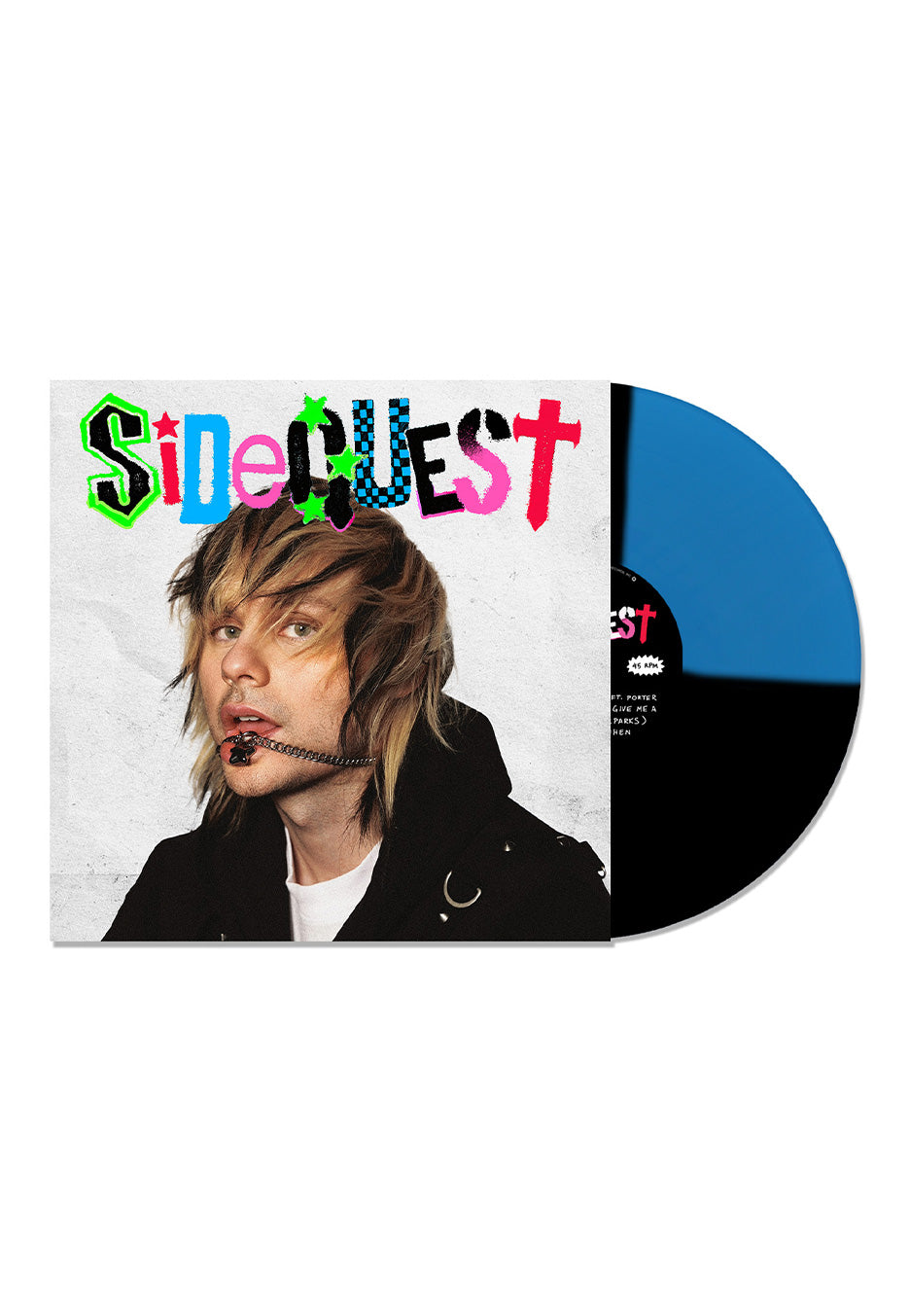 Michael Clifford - SIDEQUEST Black & Blue Quad Deluxe - Colored Vinyl