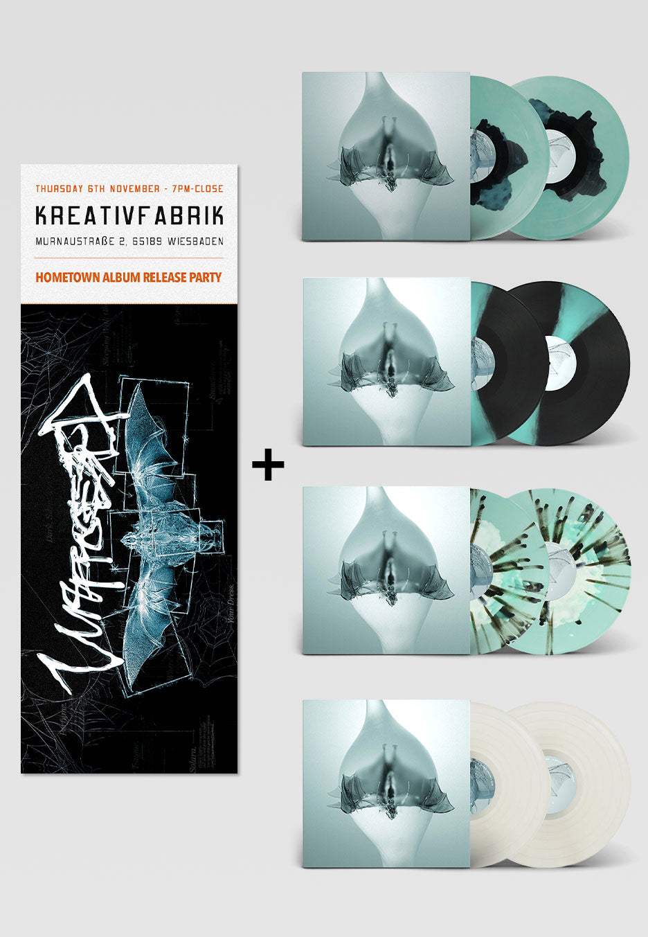 Unprocessed - Album Release Party (Hometown) 06.11.2025 - Ticket + Vin