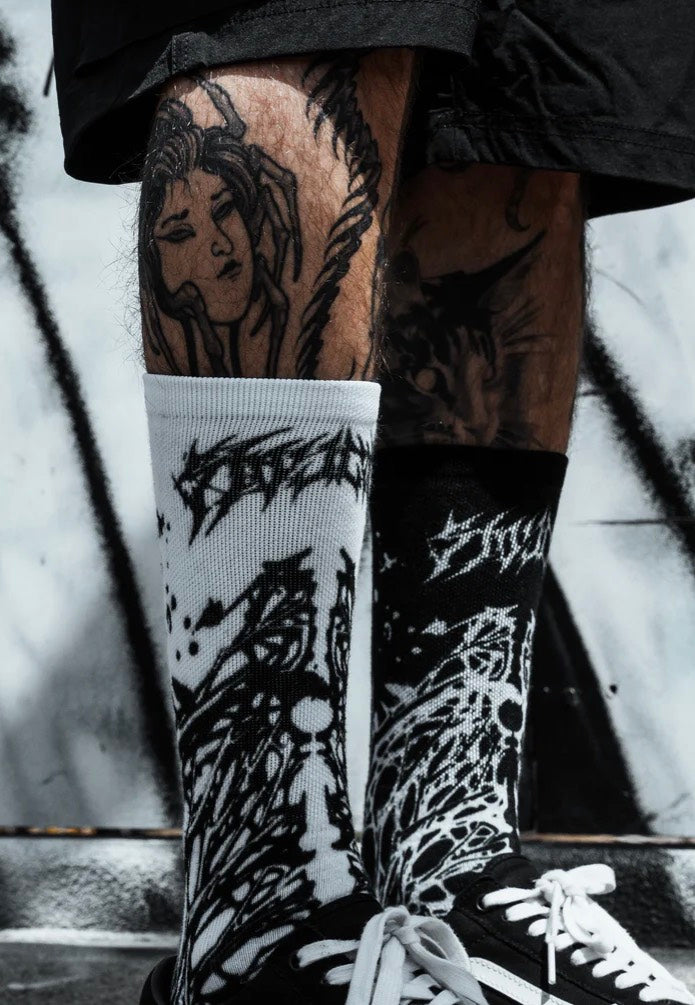 Stay Cold Apparel - Emperor Of Radiance Comfort Black/White - Socks ...