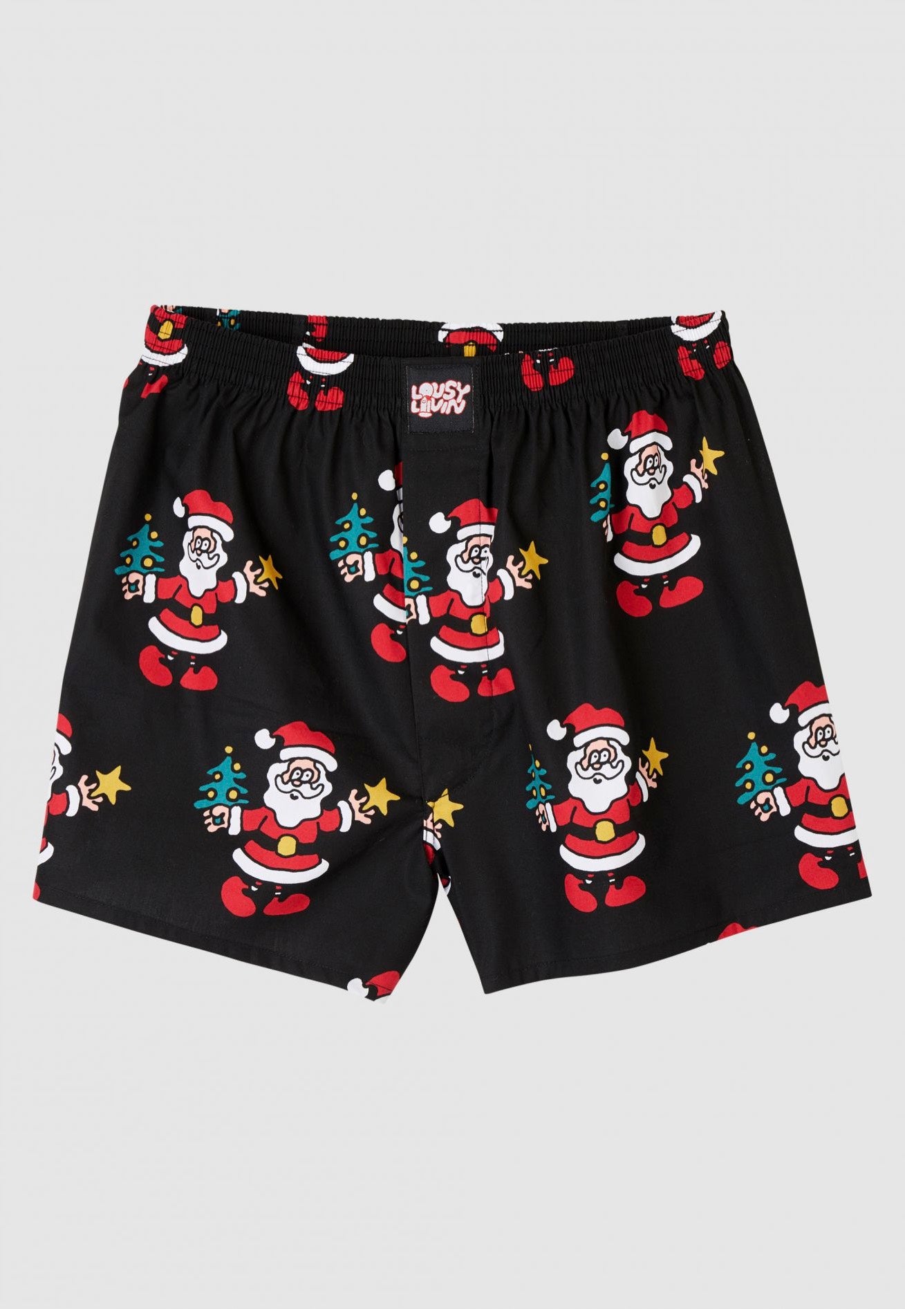 Lousy Livin - Santa Black - Boxershorts | Impericon