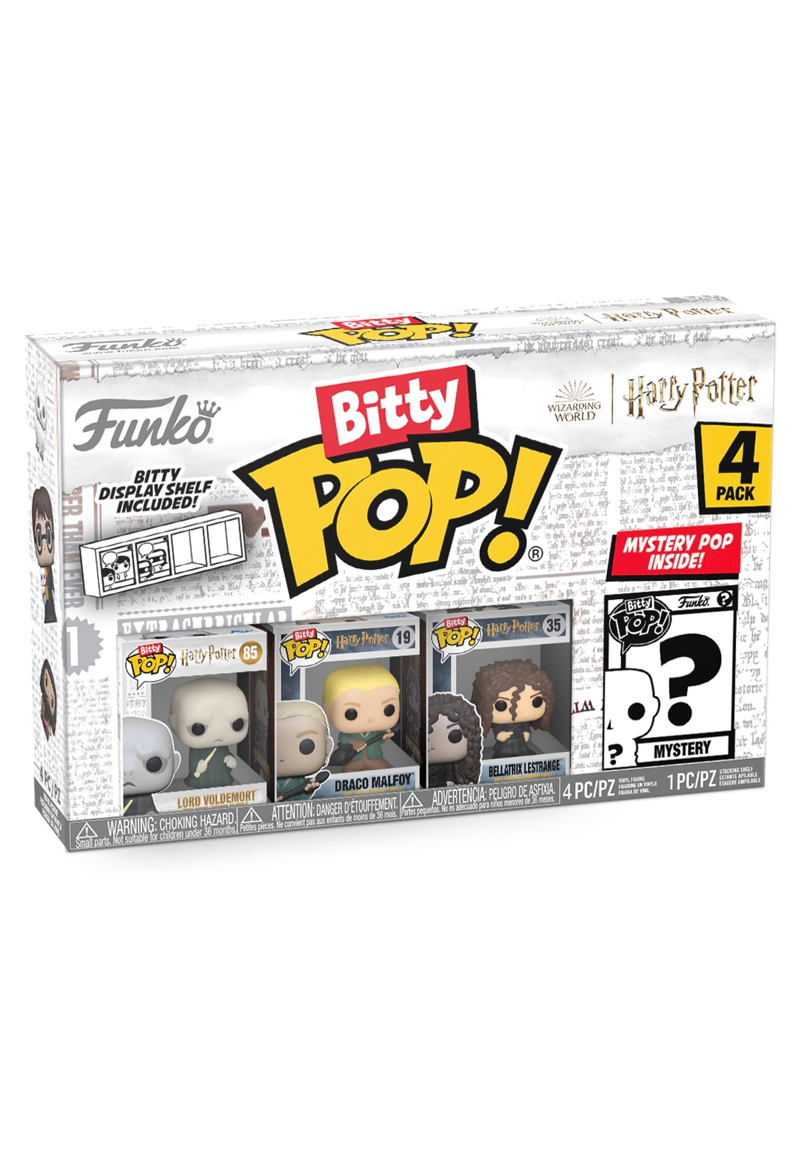 Harry Potter - Voldemort Bitty POP! 4PK - Funko Pop | Impericon
