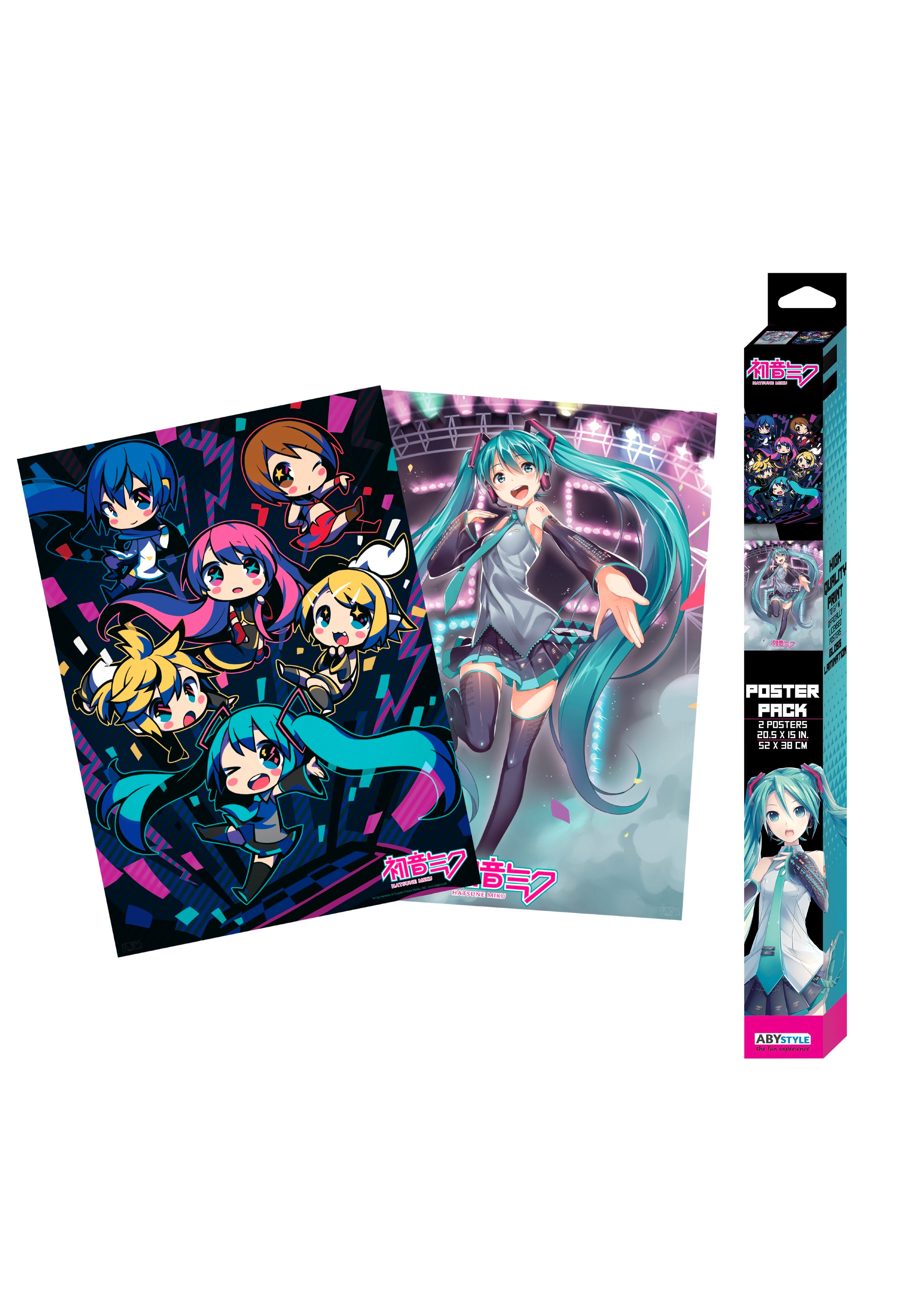 Hatsune Miku Hatsune Miku Chibi Set Plakát Impericon