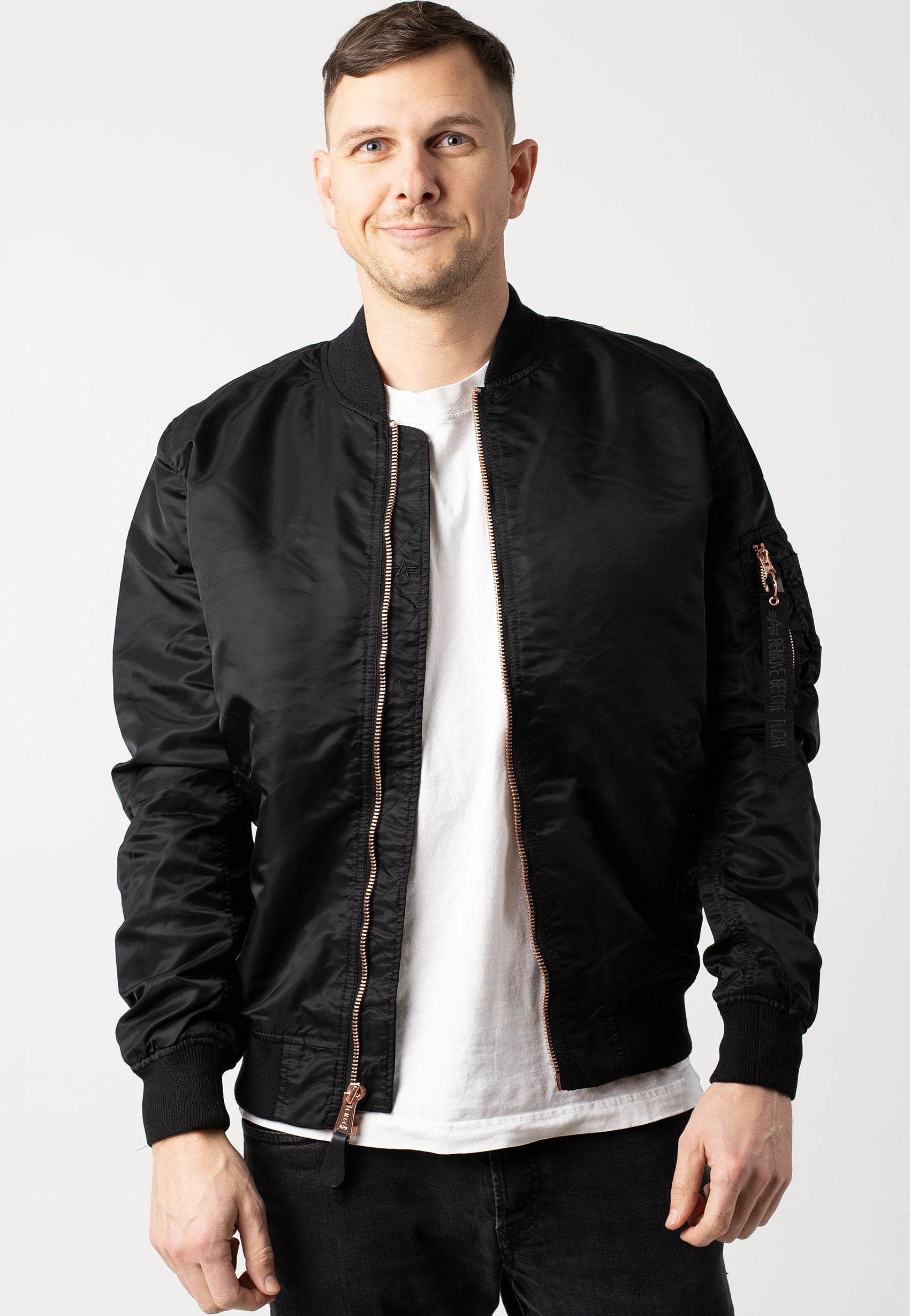 Alpha Industries - Ma 1 Vf Black/Copper - Jacket | Impericon