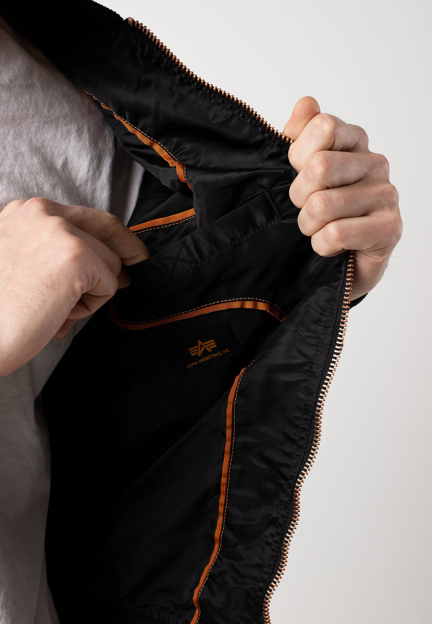 Alpha Industries - Ma 1 Vf Black/Copper - Jacket | Impericon