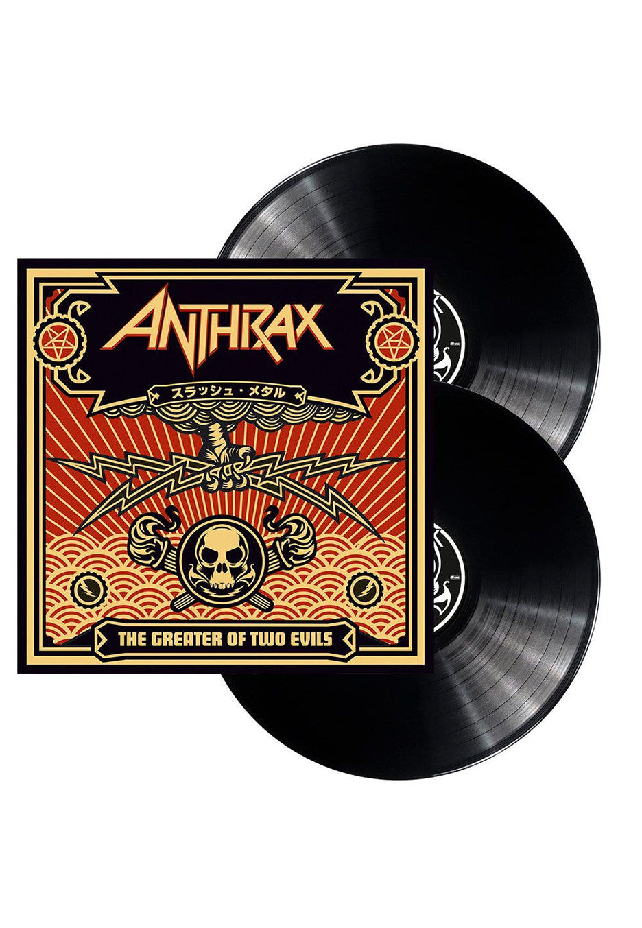 Anthrax - The Greater Of Two Evils - 2 Vinyl | Impericon
