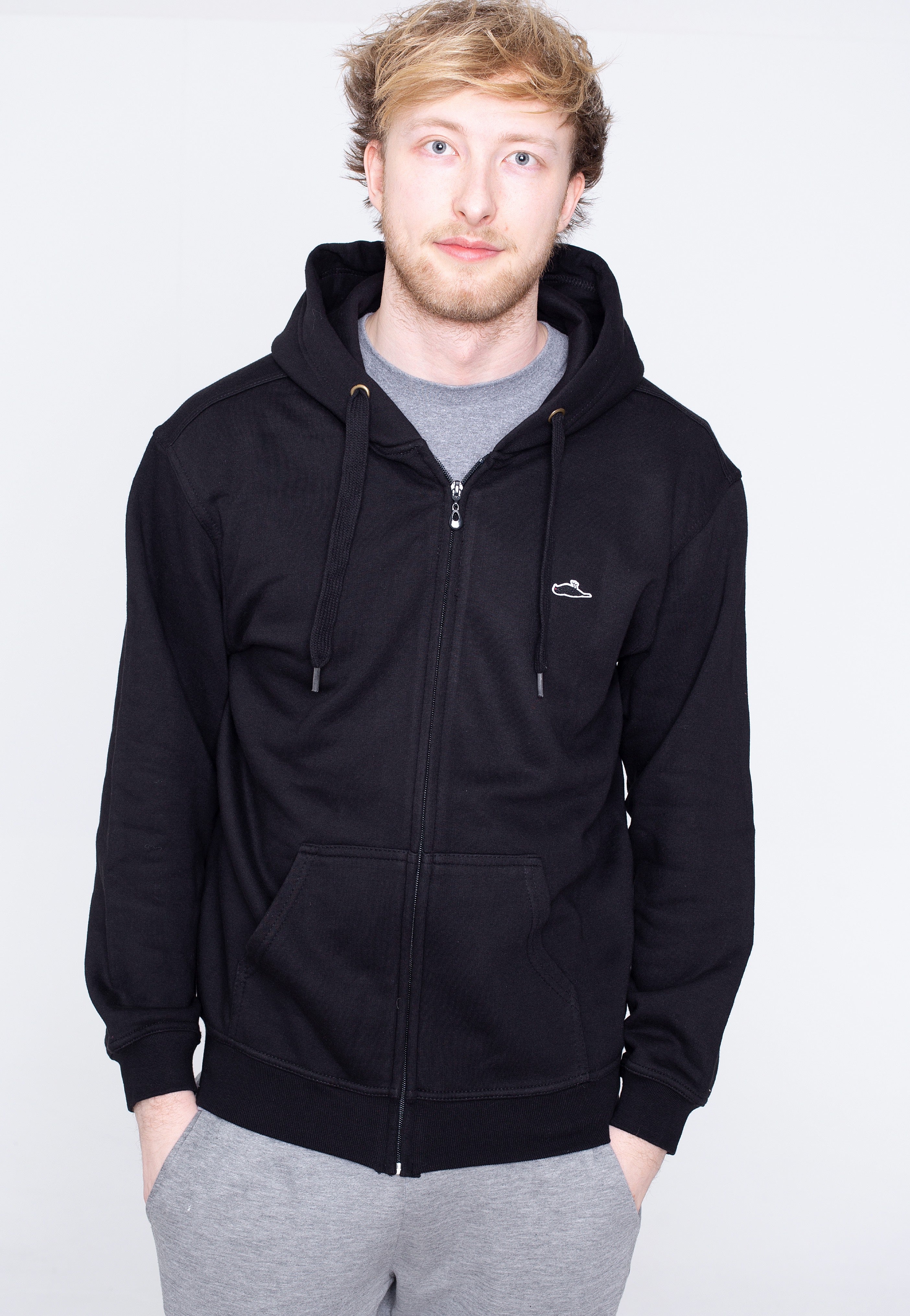 Atticus - Brand Logo Zip Black - Zipper | Impericon