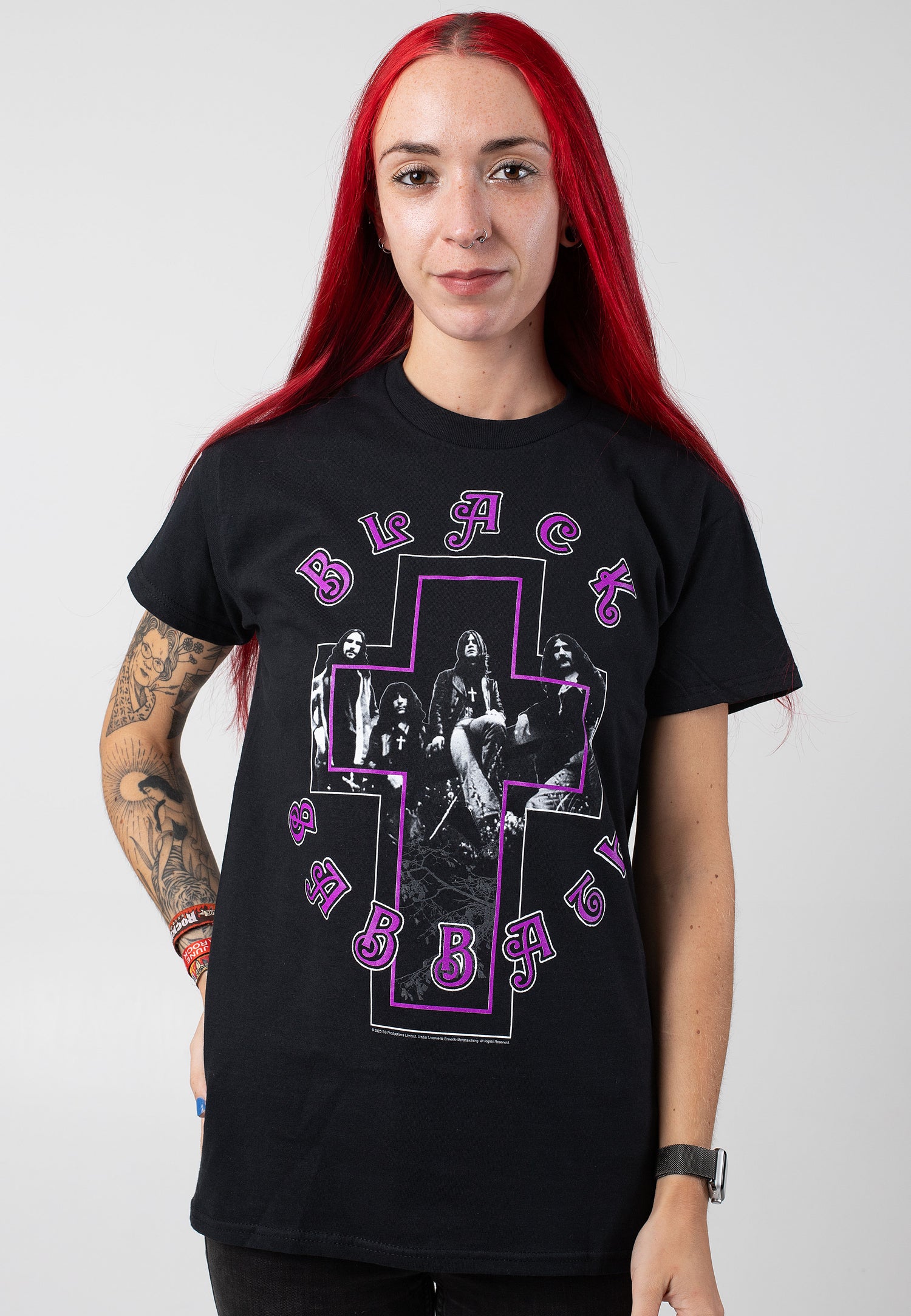 Black Sabbath - Crucifix Band - T-Shirt | Impericon