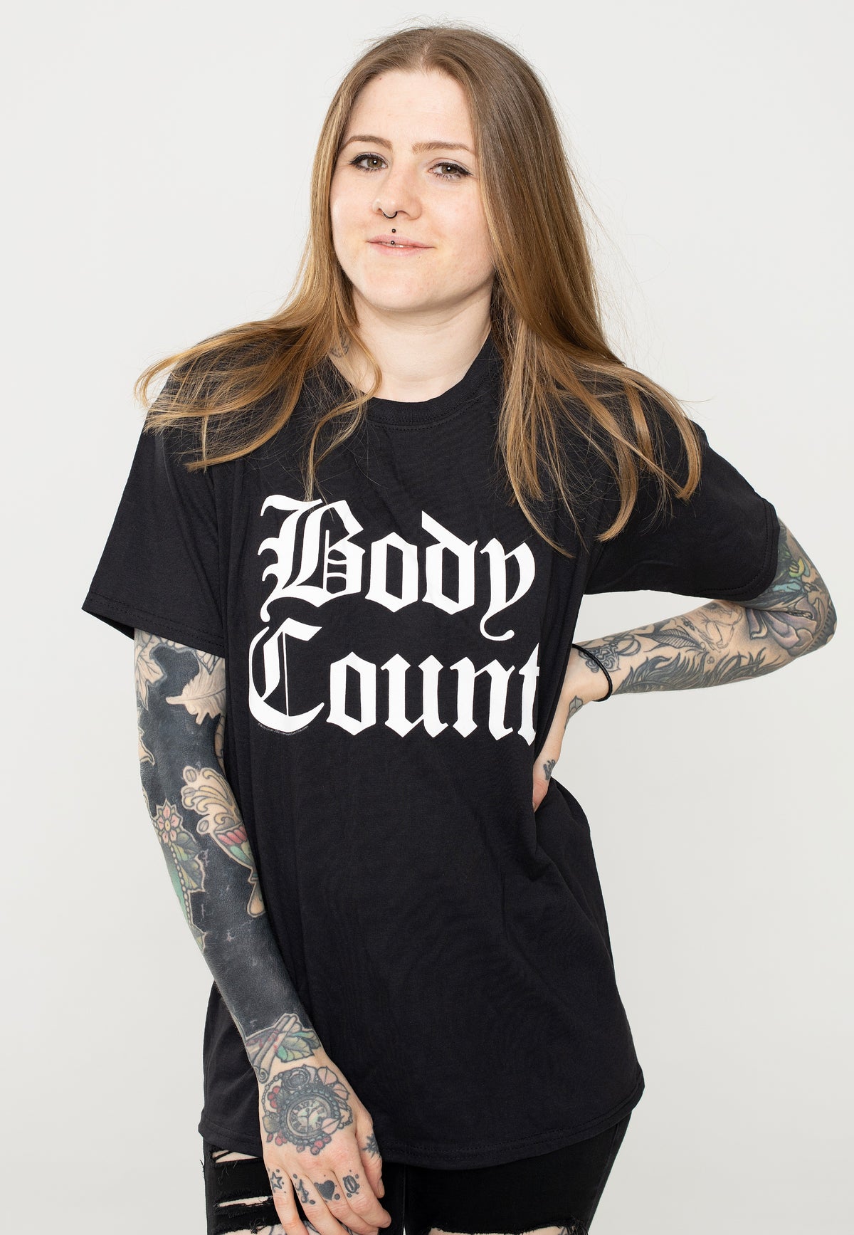 Body Count - Stacked Logo - T-Shirt | Impericon