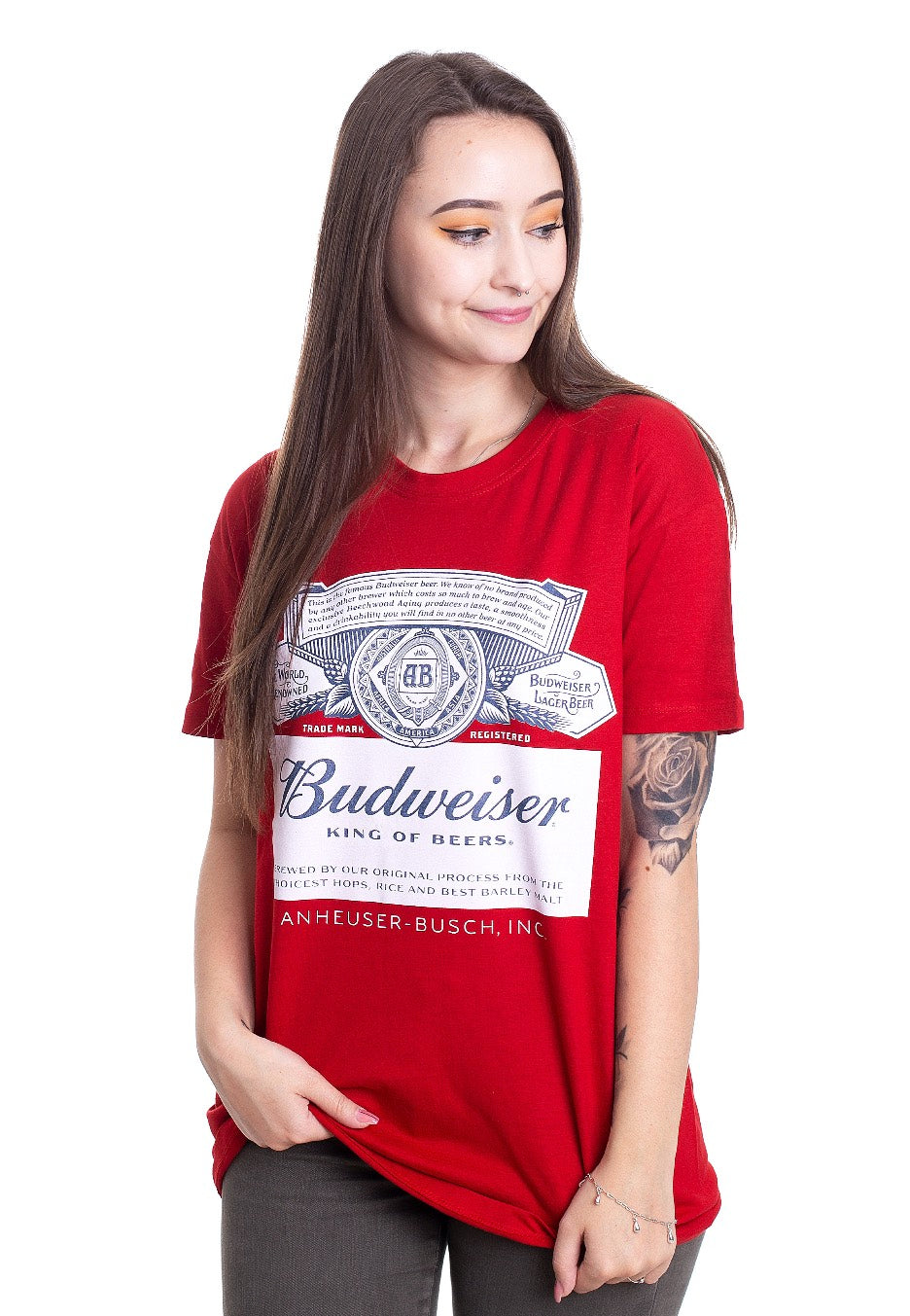 Budweiser - Label Tango Red - T-Shirt | Impericon