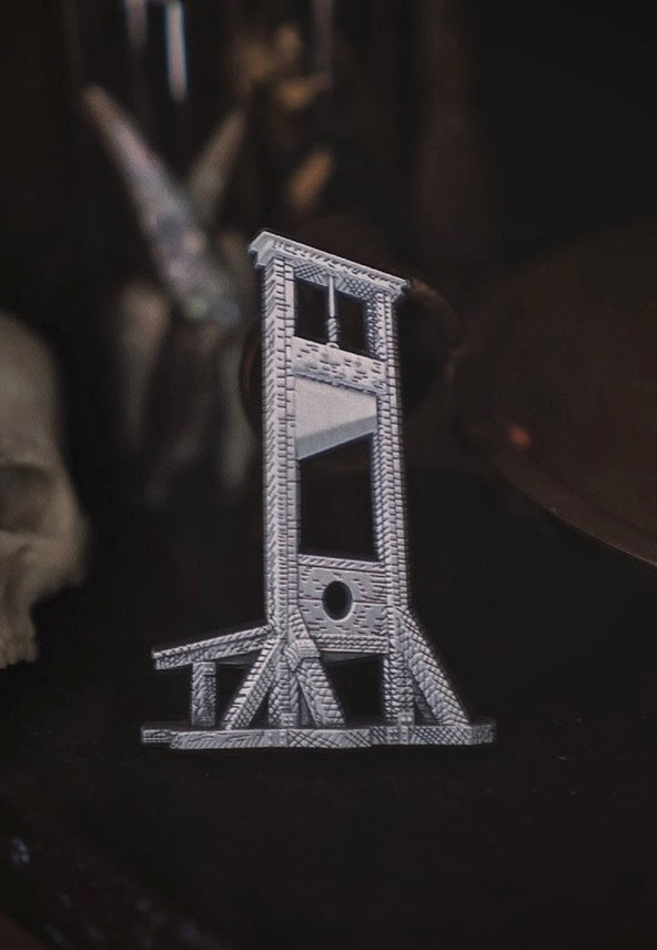 Lively Ghosts - Guillotine White - Pin | Impericon