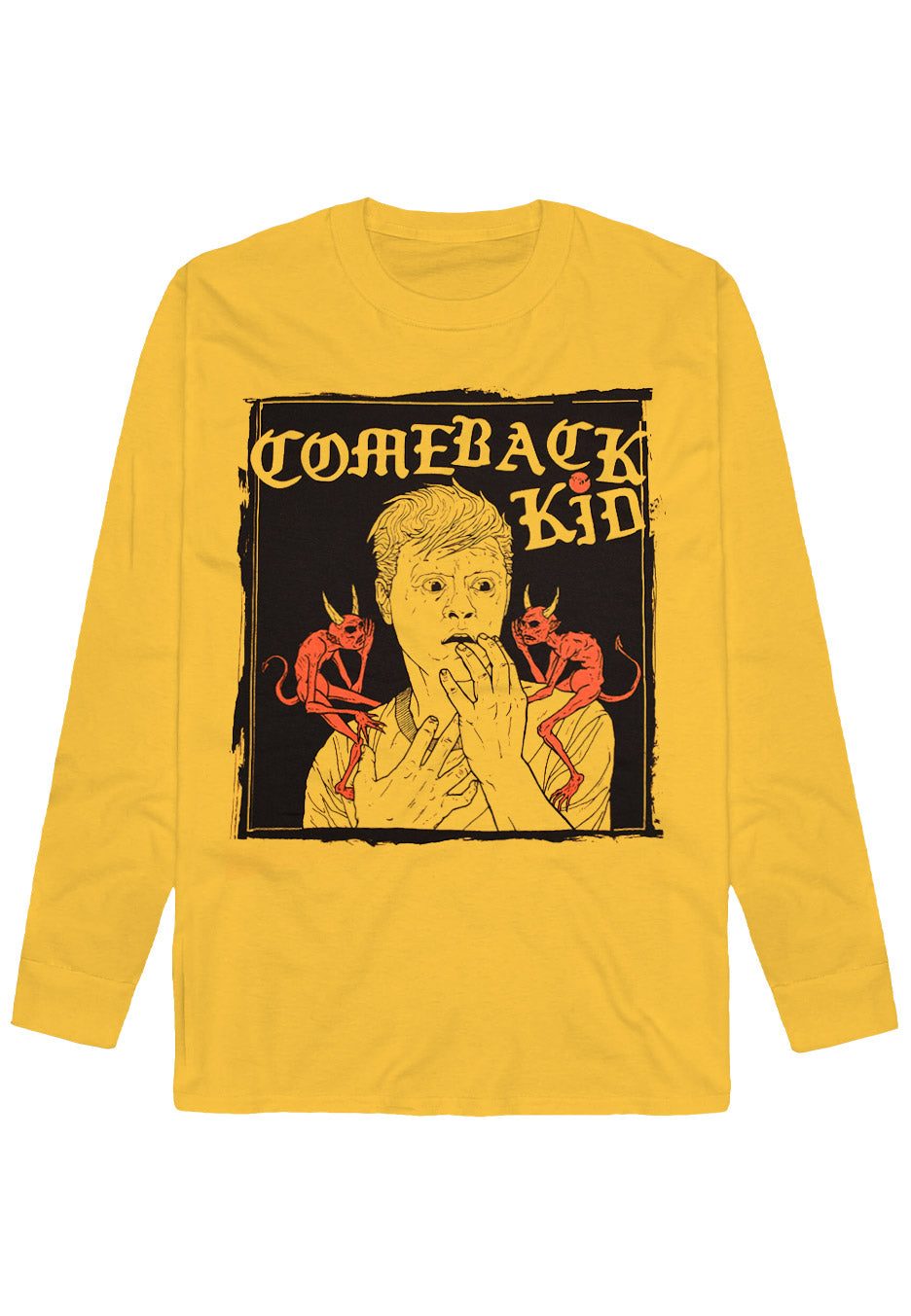 Comeback Kid - Devils On My Shoulder Gold - Longsleeve | Impericon
