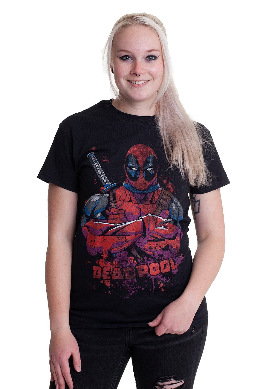 Deadpool - Pose Splat - T-Shirt | Impericon