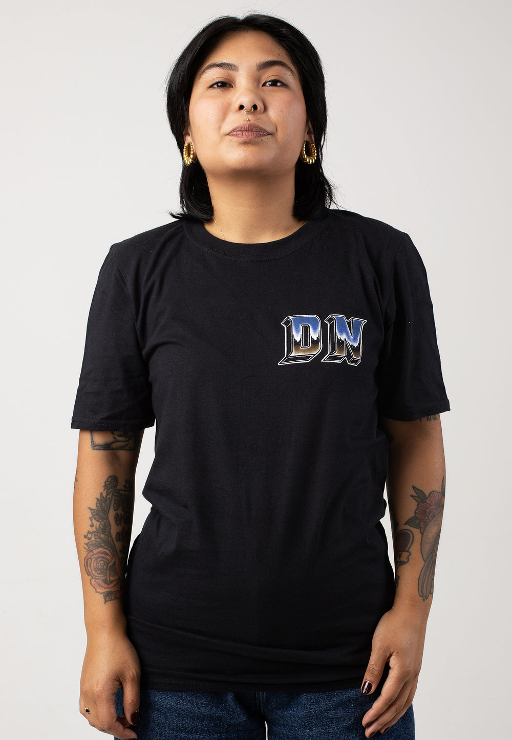 Deez Nuts - Chrome Logo Smiley - T-Shirt | Impericon