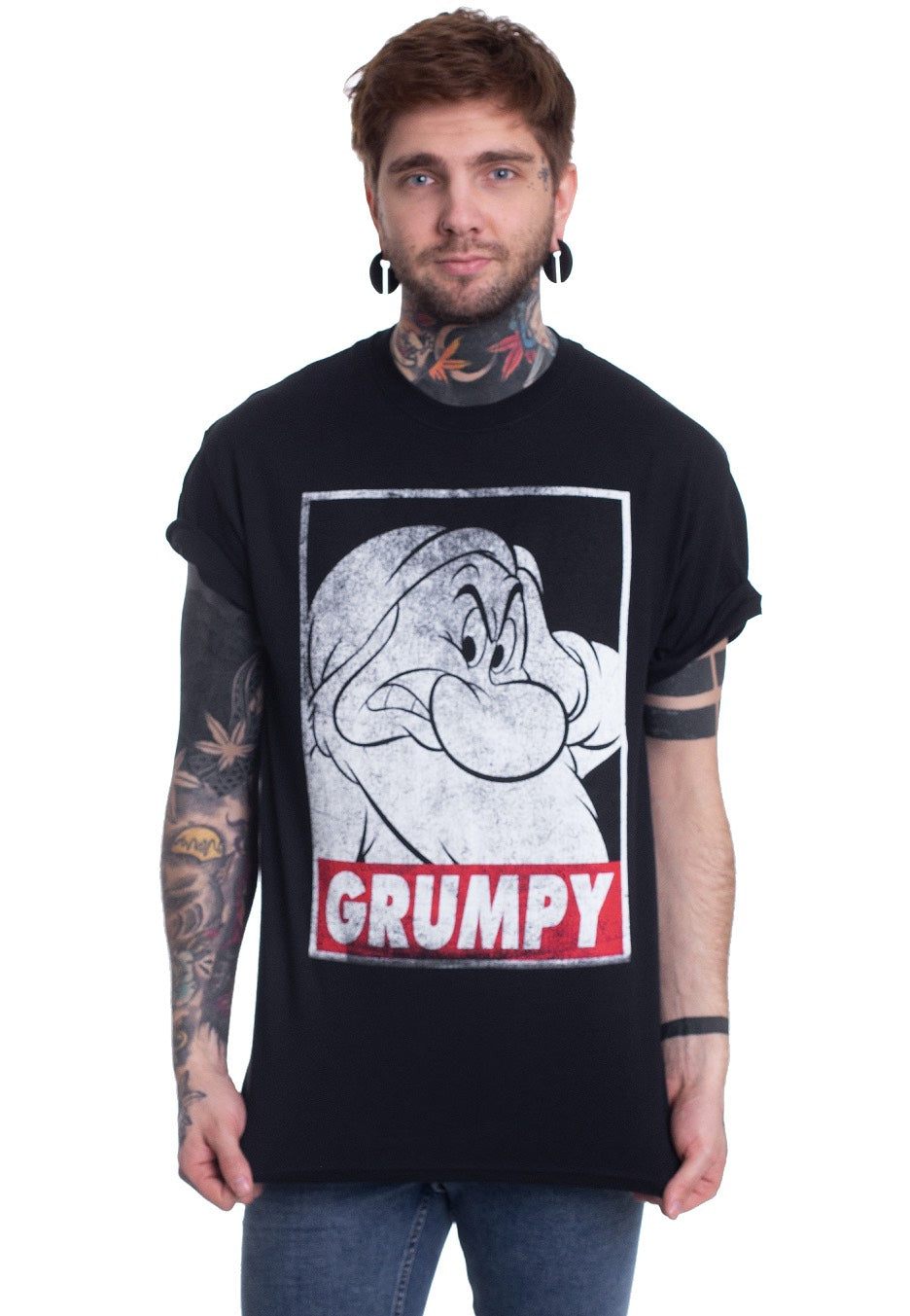 Snow White And The Seven Dwarfs - Grumpy Dwarf Poster - T-Shirt | Impericon