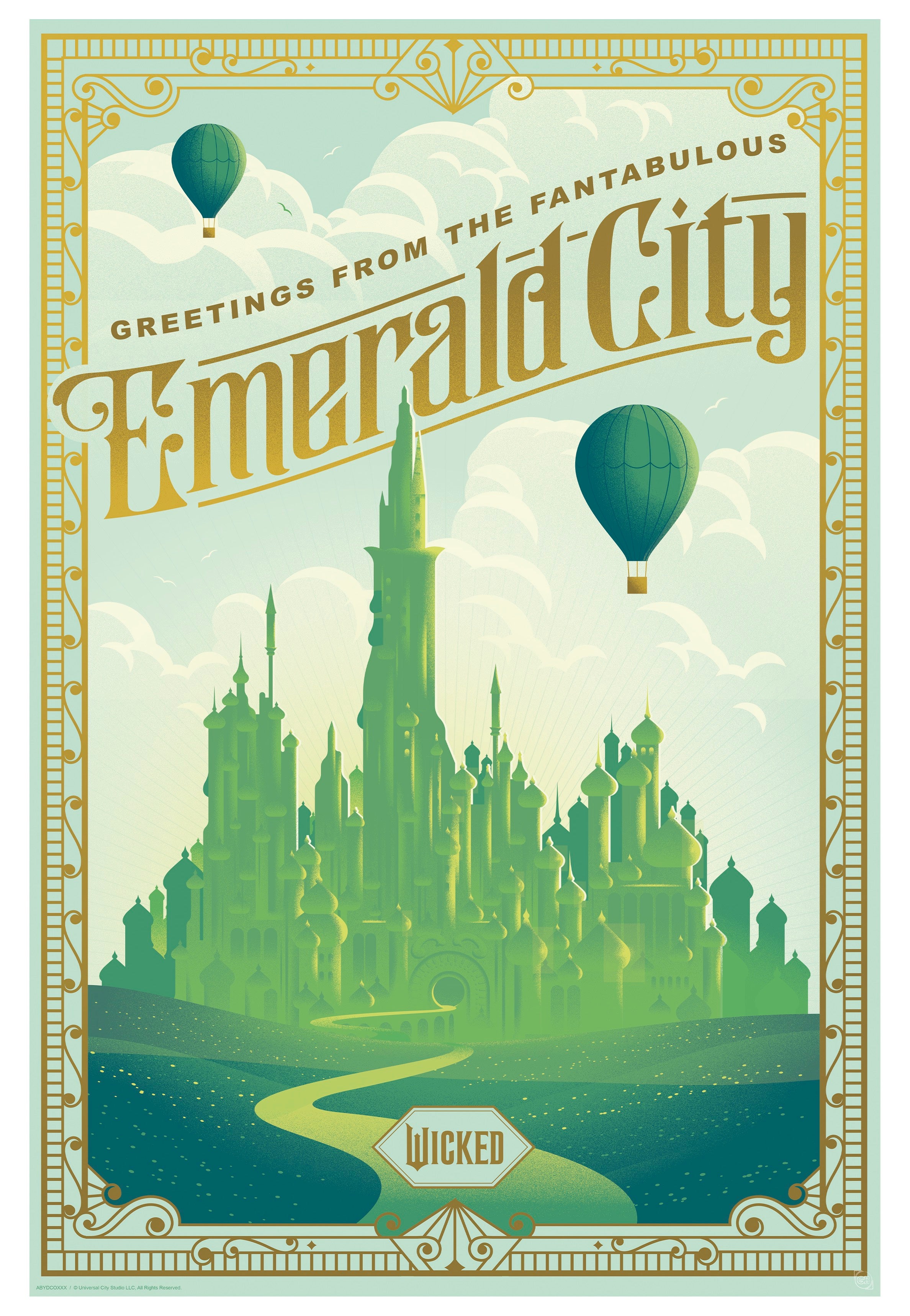 Wicked - Emerald City Maxi - Poster | Impericon