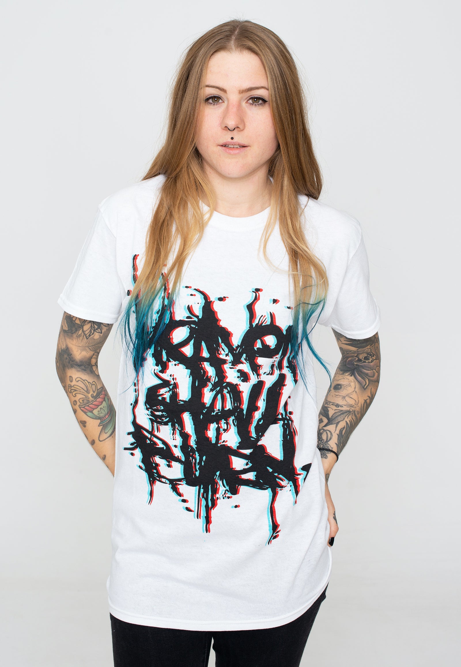 Heaven Shall Burn - 3D Logo White - T-Shirt | Impericon
