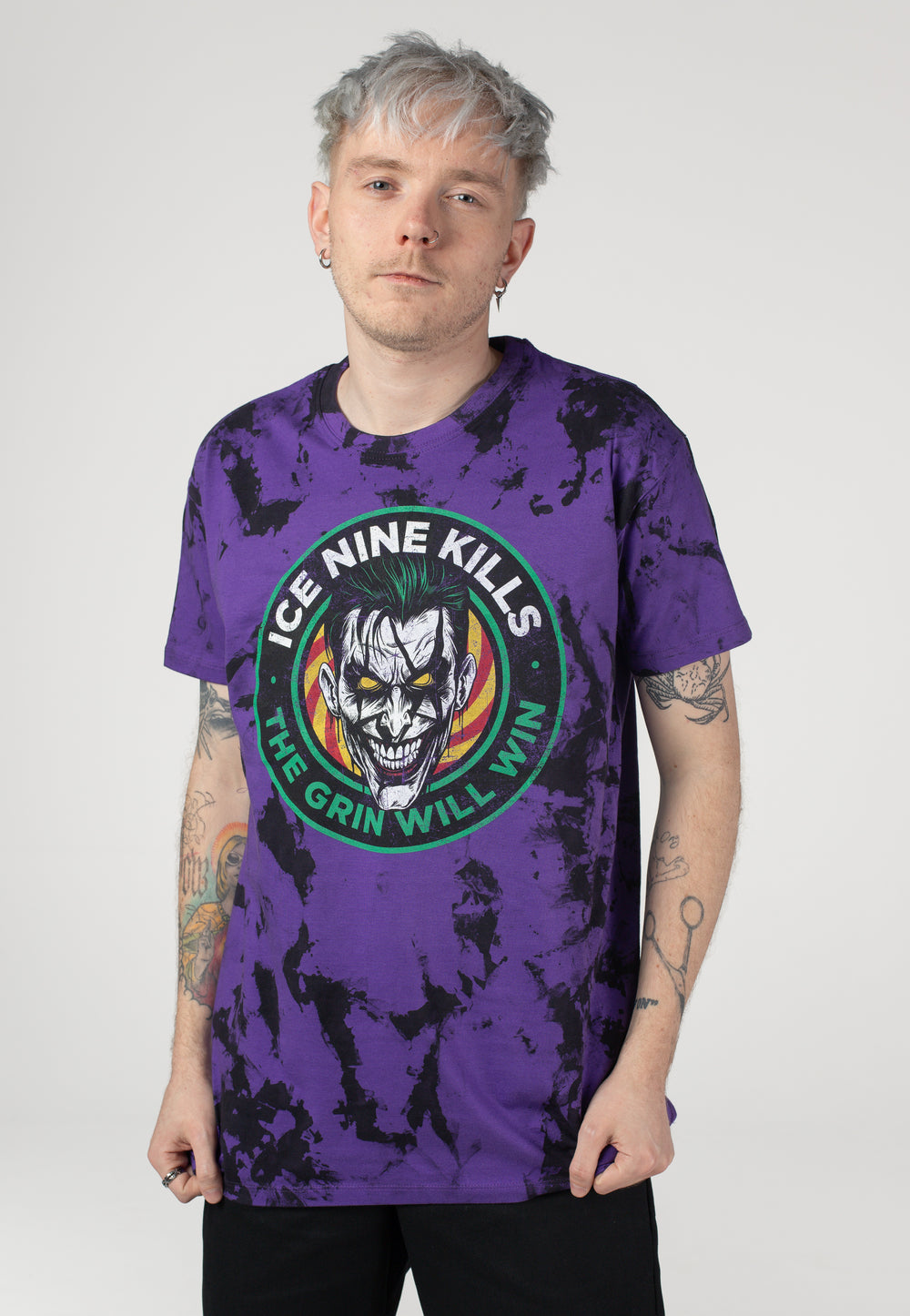 Ice Nine Kills - Pop Up Stores 2025 Grin Tie Dye - T-Shirt | Impericon