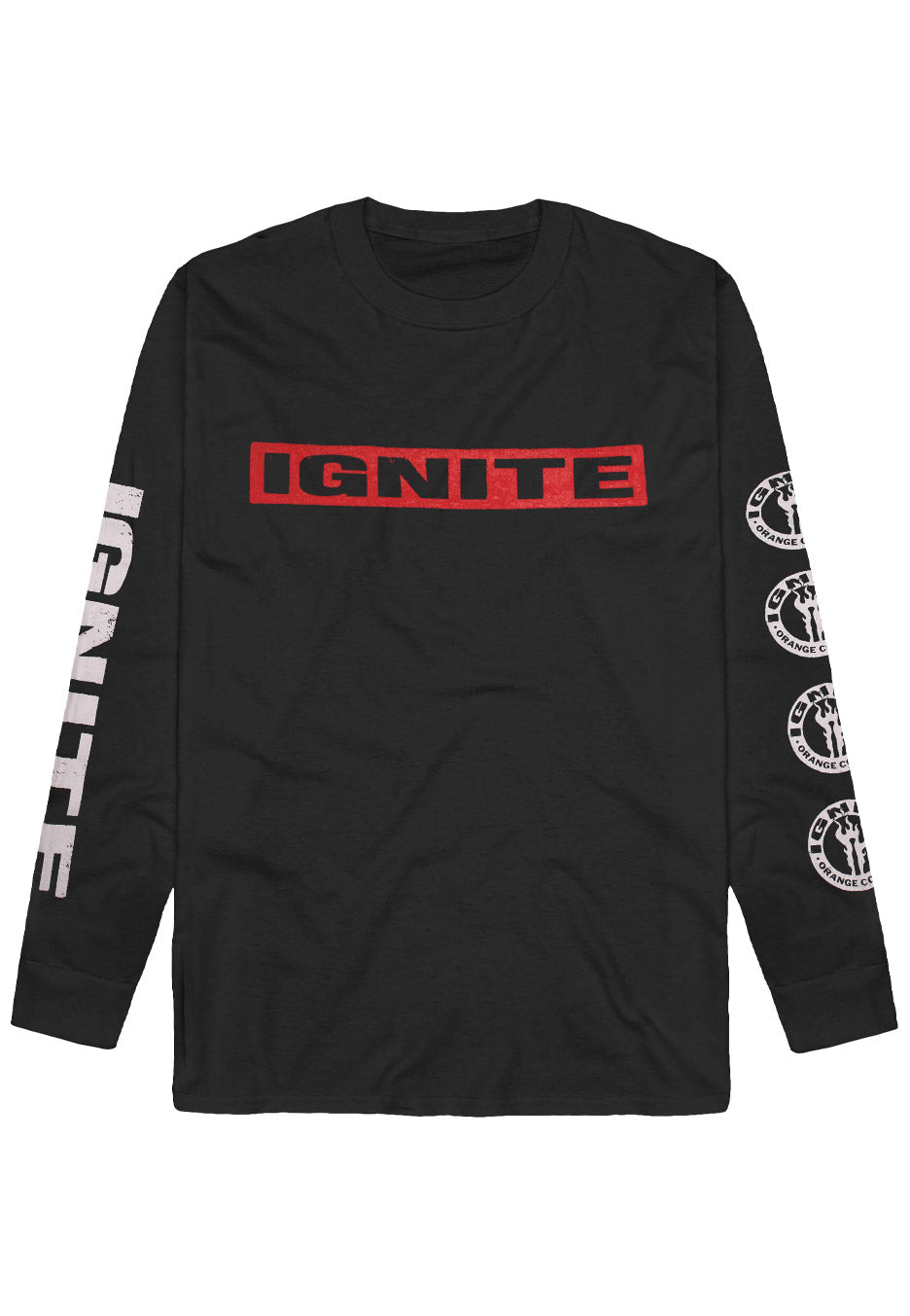 Ignite - Red/White OG 2 - Longsleeve | Impericon