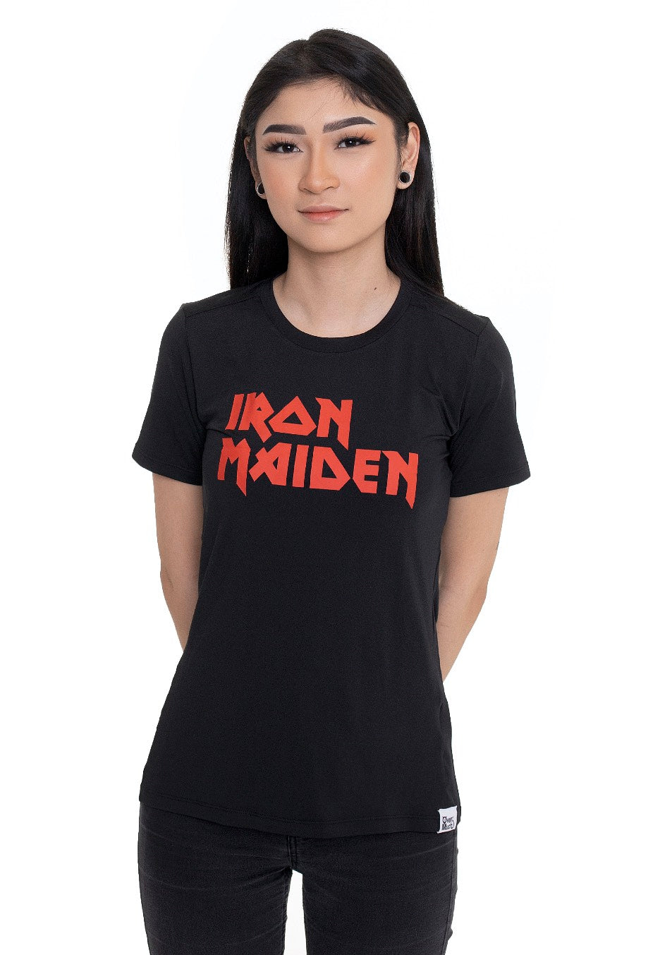 Iron Maiden - Classic Logo Red Active Sportswear - Girly | Impericon