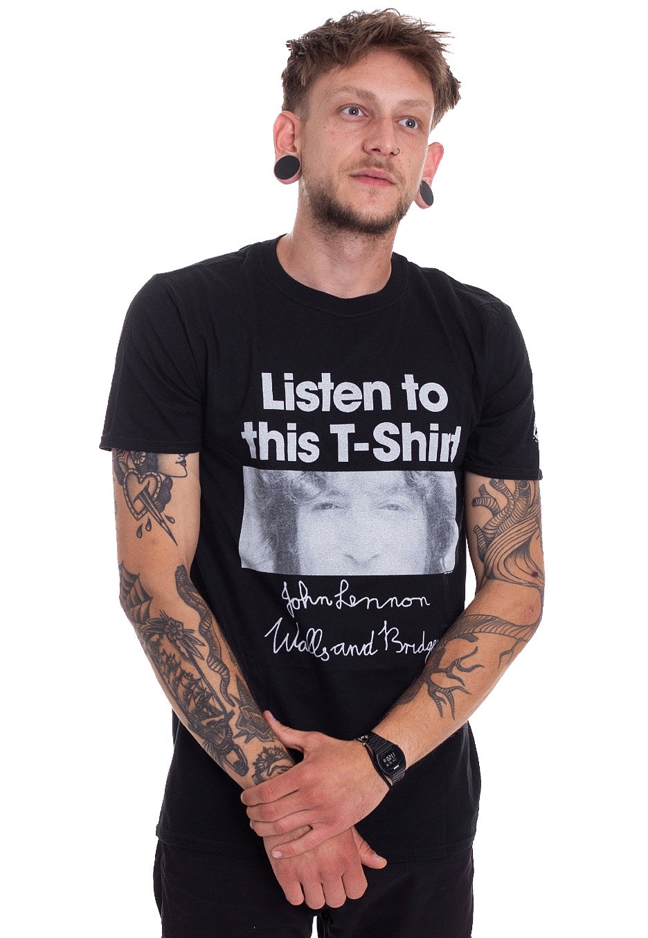 John Lennon - Listen - T-Shirt | Impericon