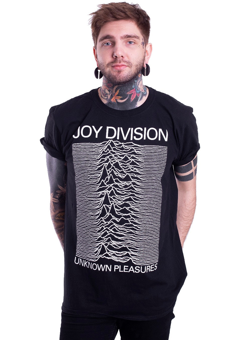 Joy Division - Unknown Pleasures Black - T-Shirt | Impericon