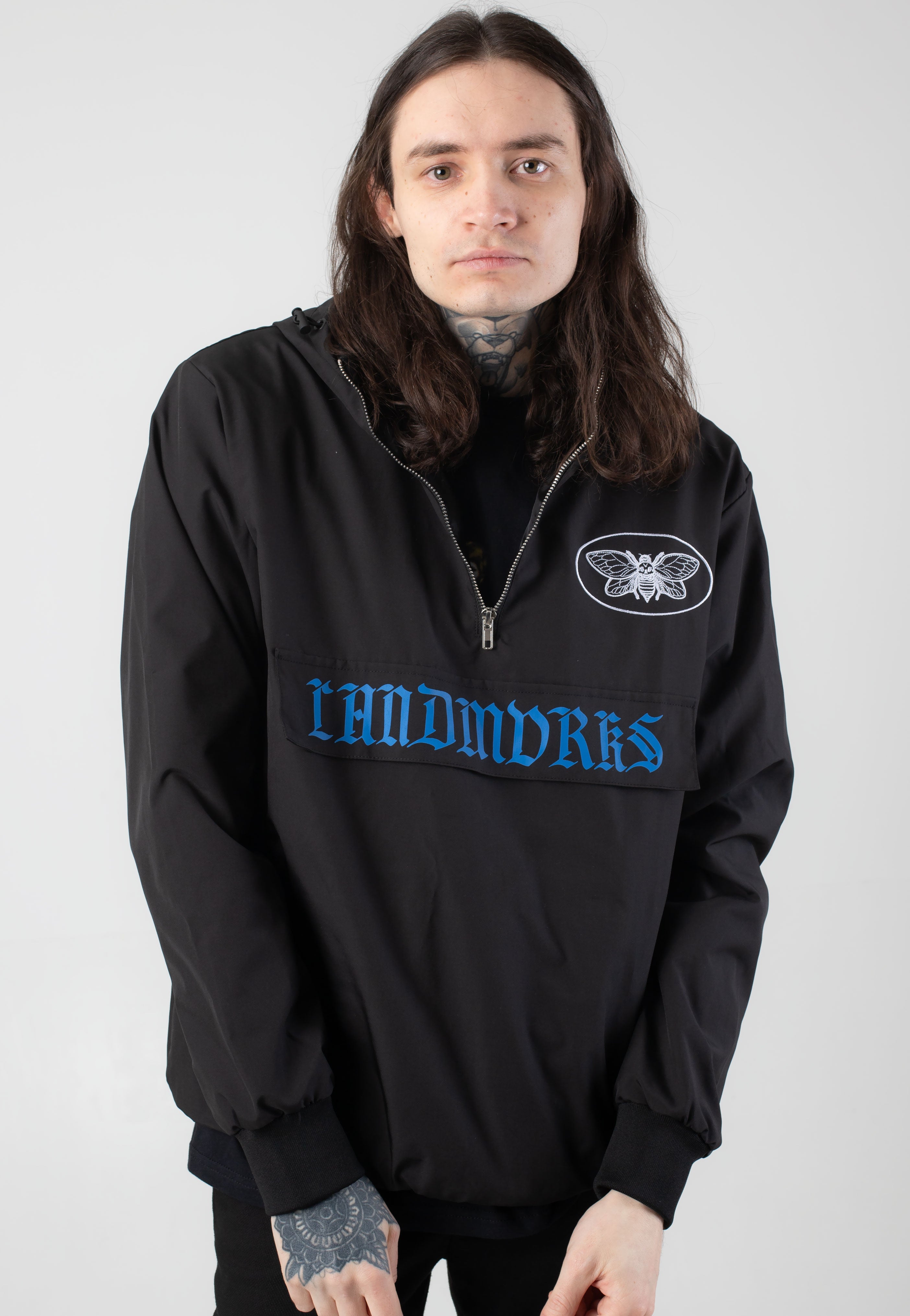 Landmvrks - Old Font Cicada - Windbreaker | Impericon