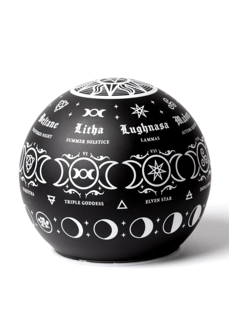 Alchemy England - Pagan Calendar Globe - Lamp | Impericon